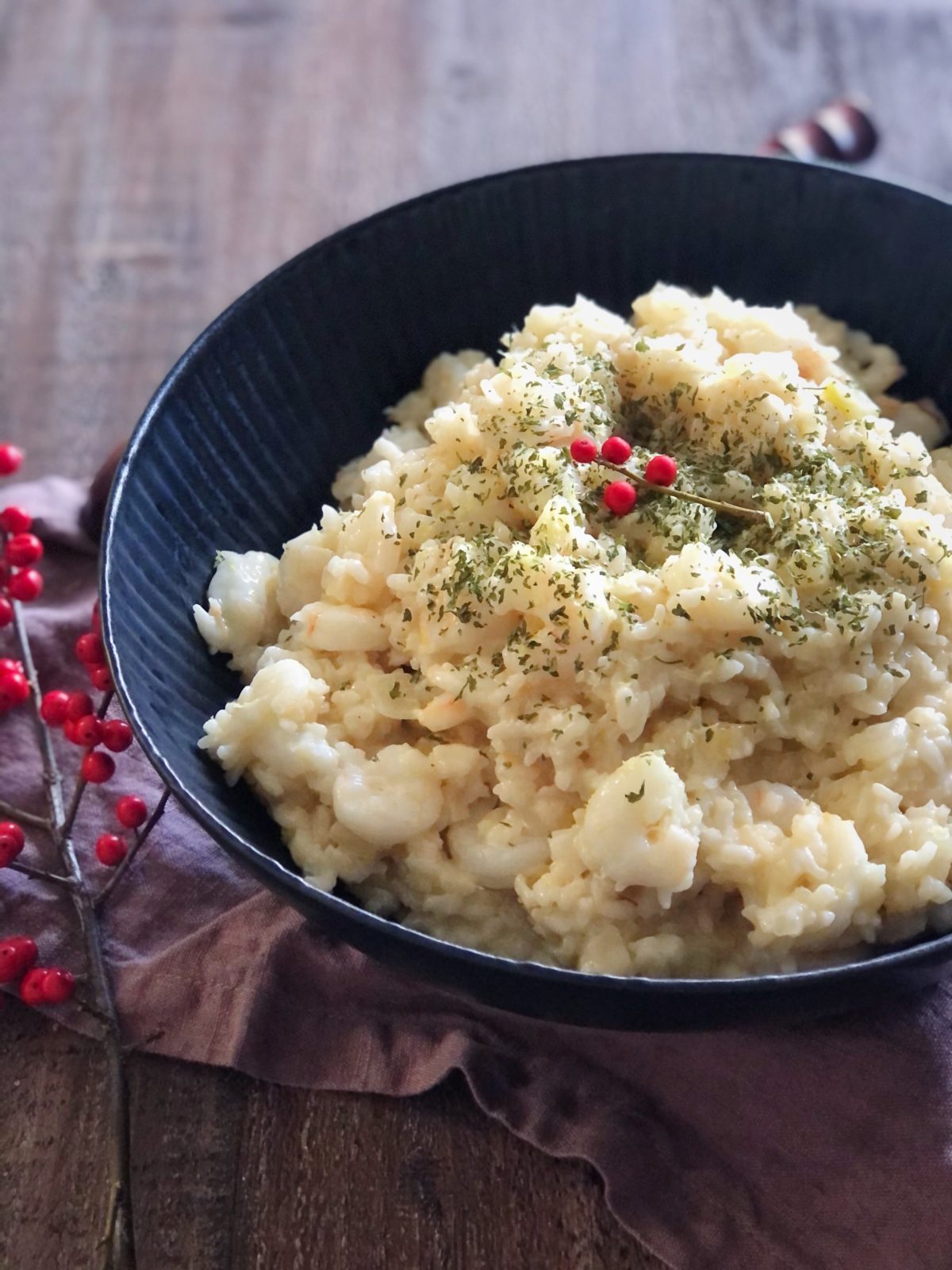 Easy, Elegant Shrimp Risotto - Seasonally Jane